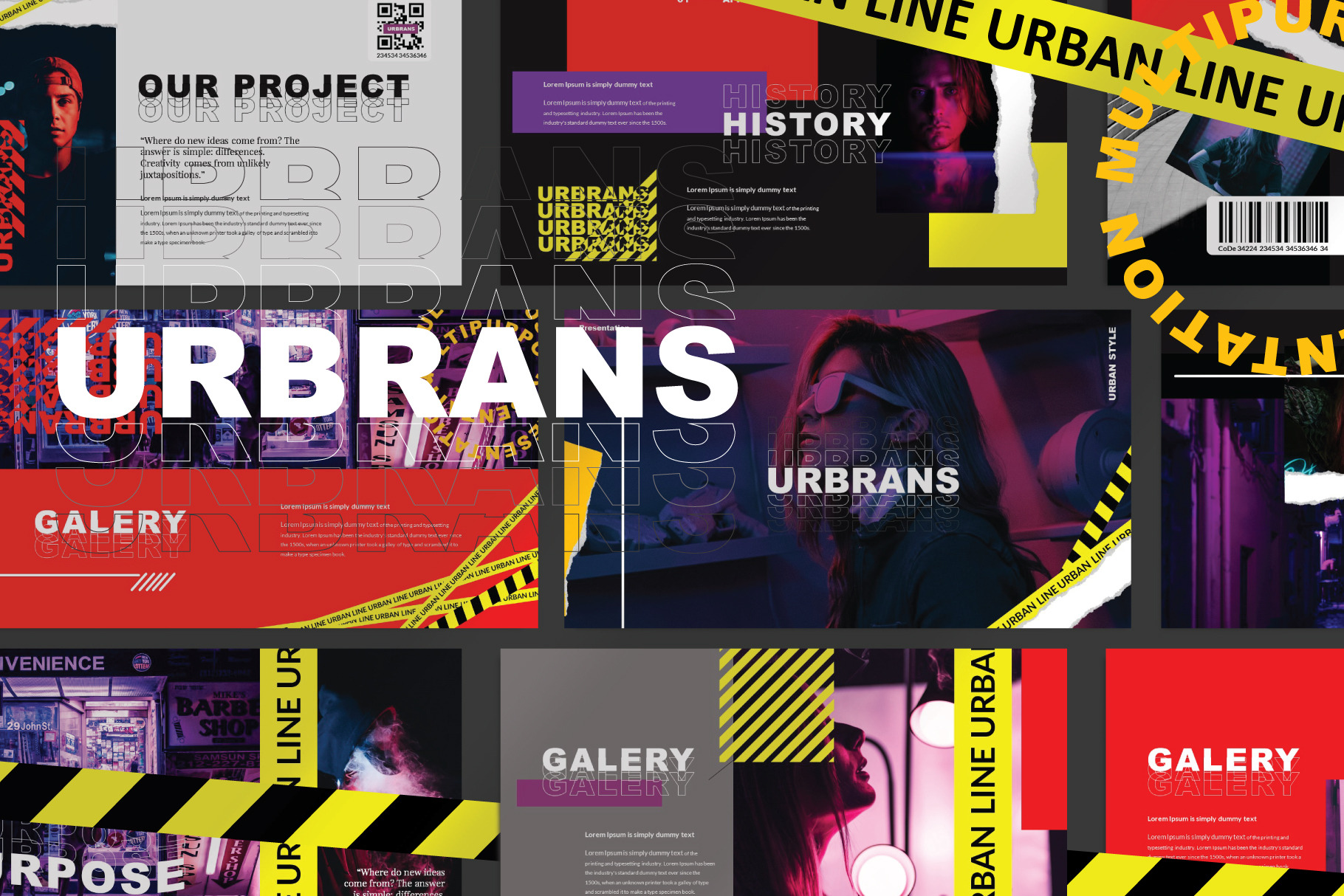 Urbrans - Urban Powerpoint, a Presentation Template by Spesifikdesign ...