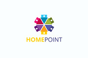 Home Point Logo | Branding & Logo Templates ~ Creative Market