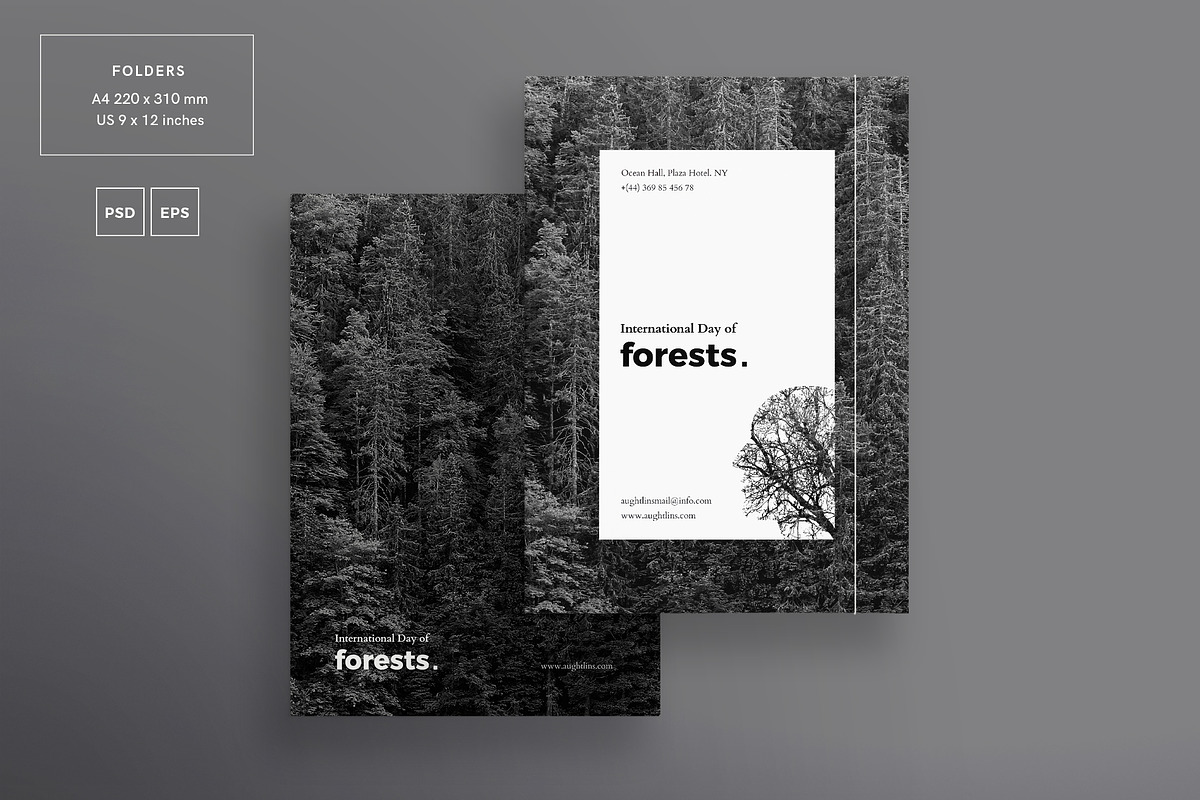 Mega Bundle | Forests Day, a Poster Template by Amber Graphics