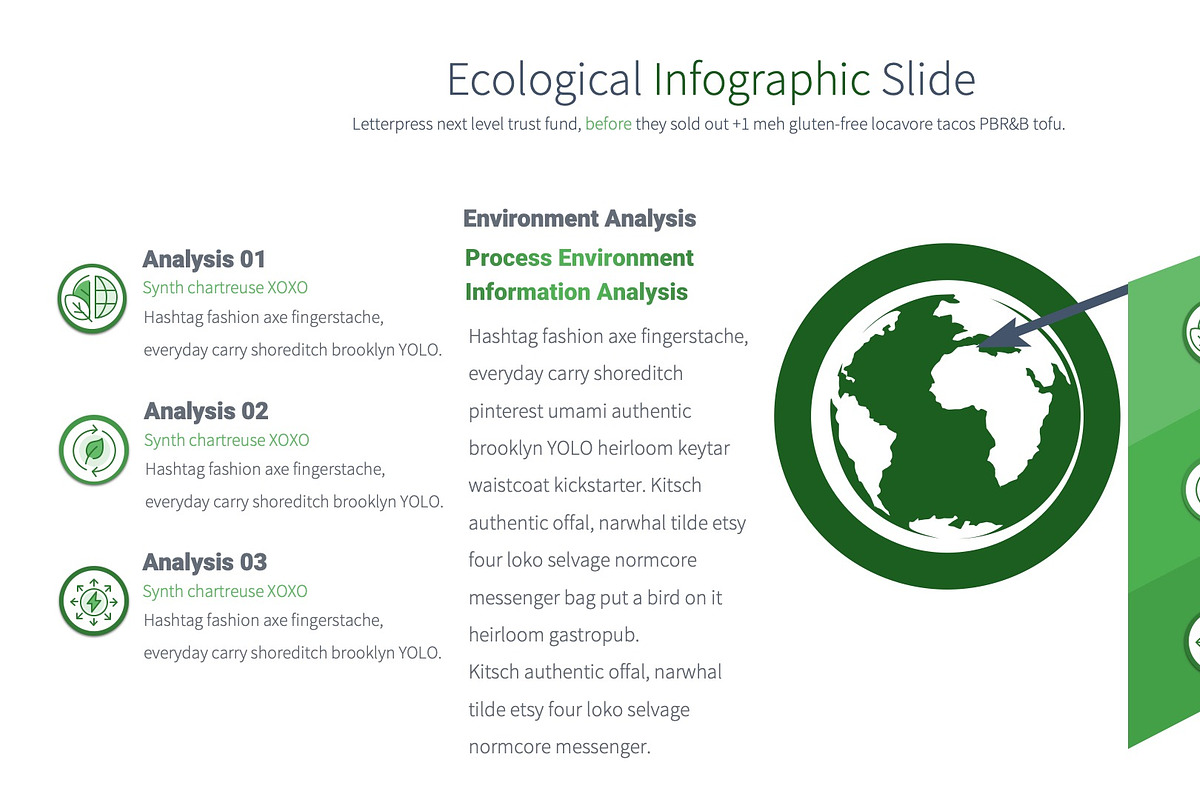 Ecological PowerPoint Infographics, a Presentation Template by Pulsecolor