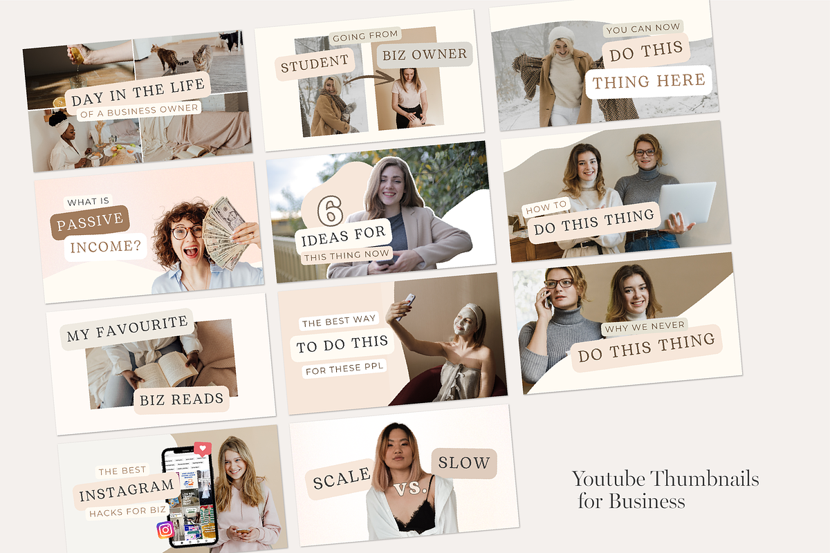 Youtube Thumbnail Template