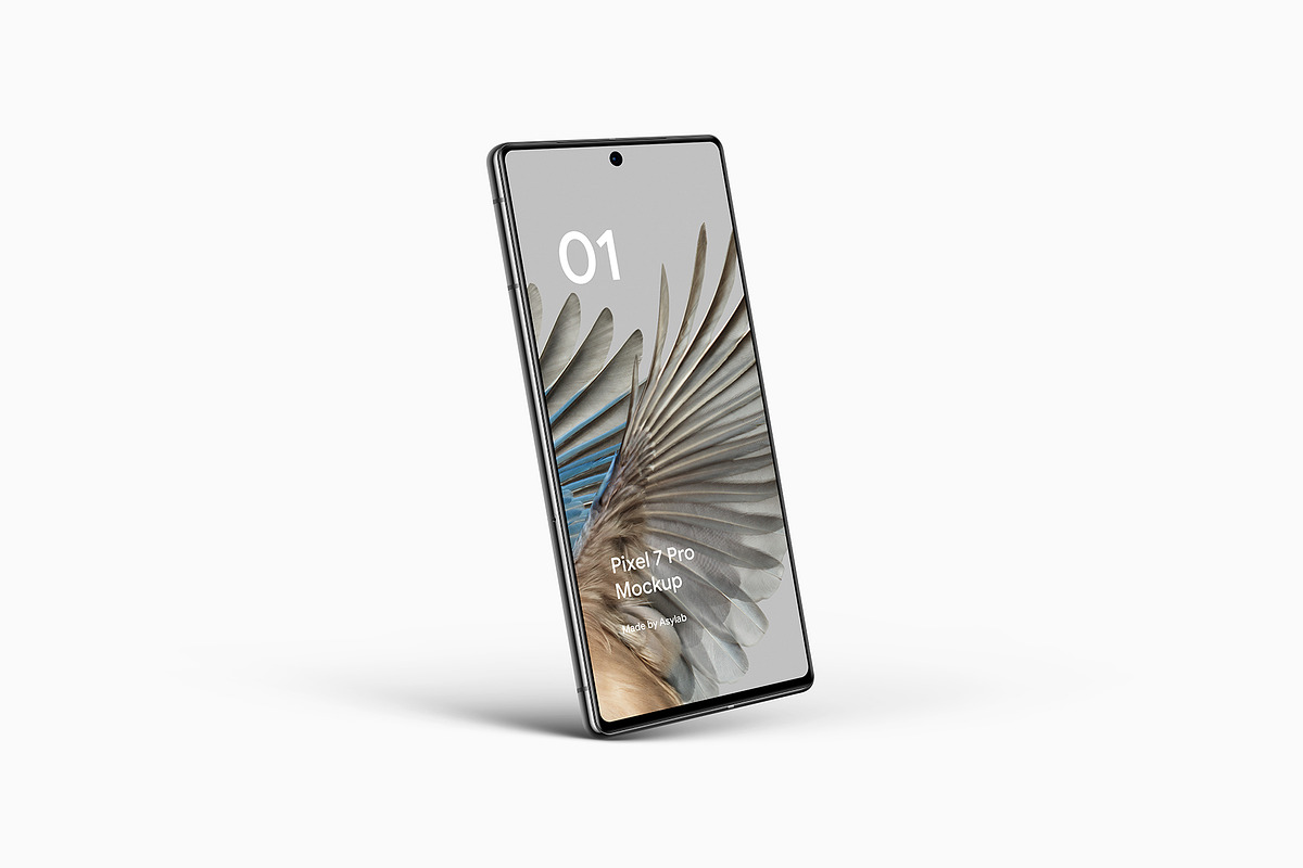 Pixel 7 Pro - 21 Mockups Scenes