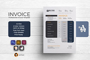 Creative Invoice Template, a Stationery Template by MRI STUDIO