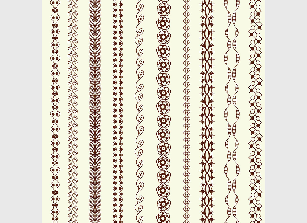 art line border, a Pattern Graphic by IllustrationArtShop