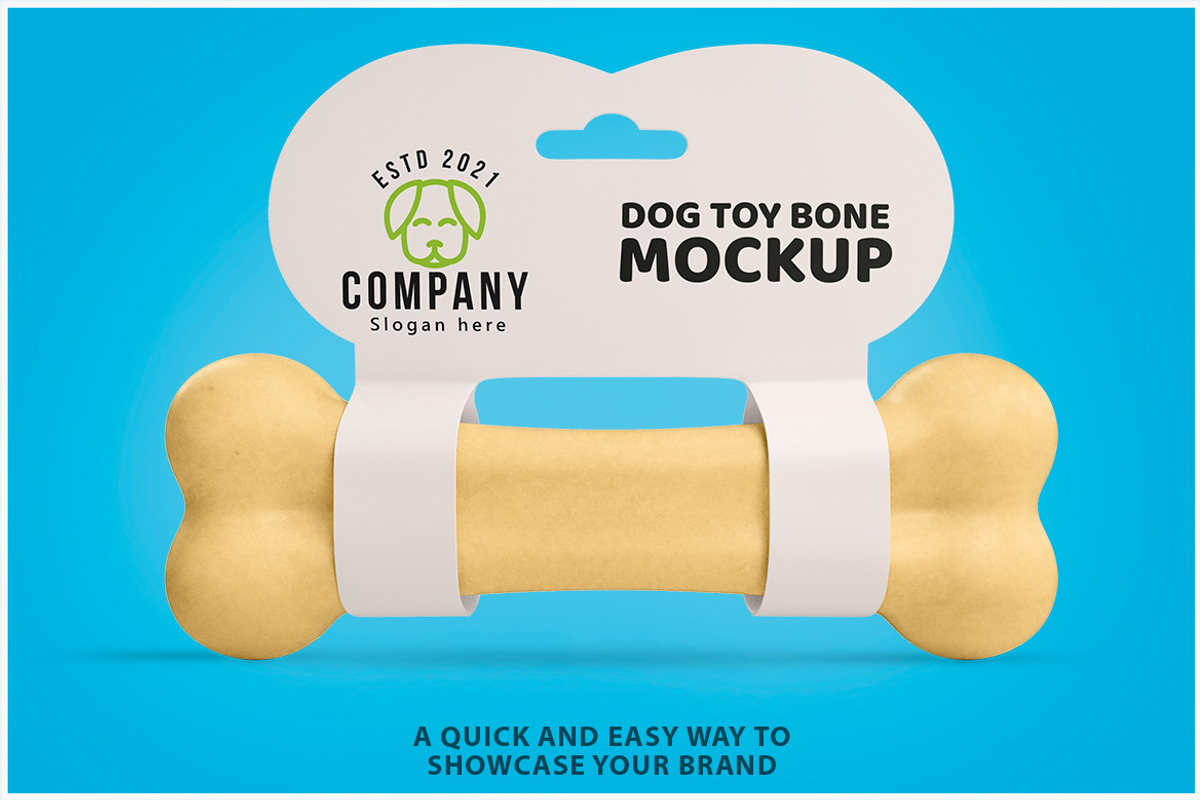 Pet Bark Bone Mockup PSD, a Household Mockup by Bruno's Shop