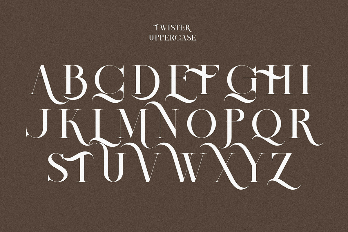 Twister Decorative Serif, a Serif Font by JumboDesign