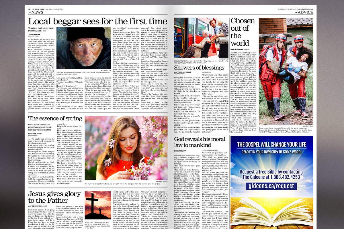 5 Newspaper Style Templates Bundle, a Magazine Template by Newspaper ...