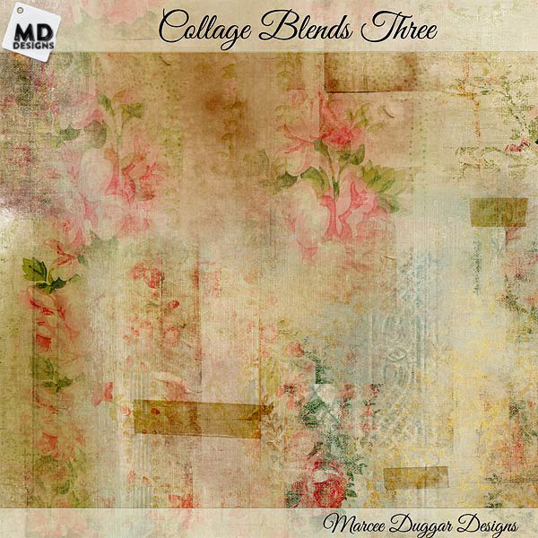 Collage Style Blended Overlays