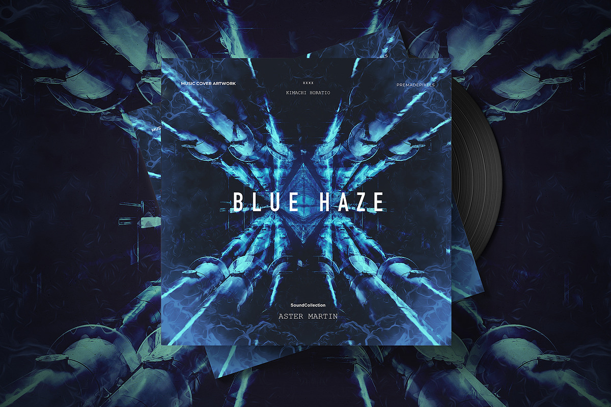 Blue Haze Album Cover Art, a Social Media Template by PremadePixels.com ...