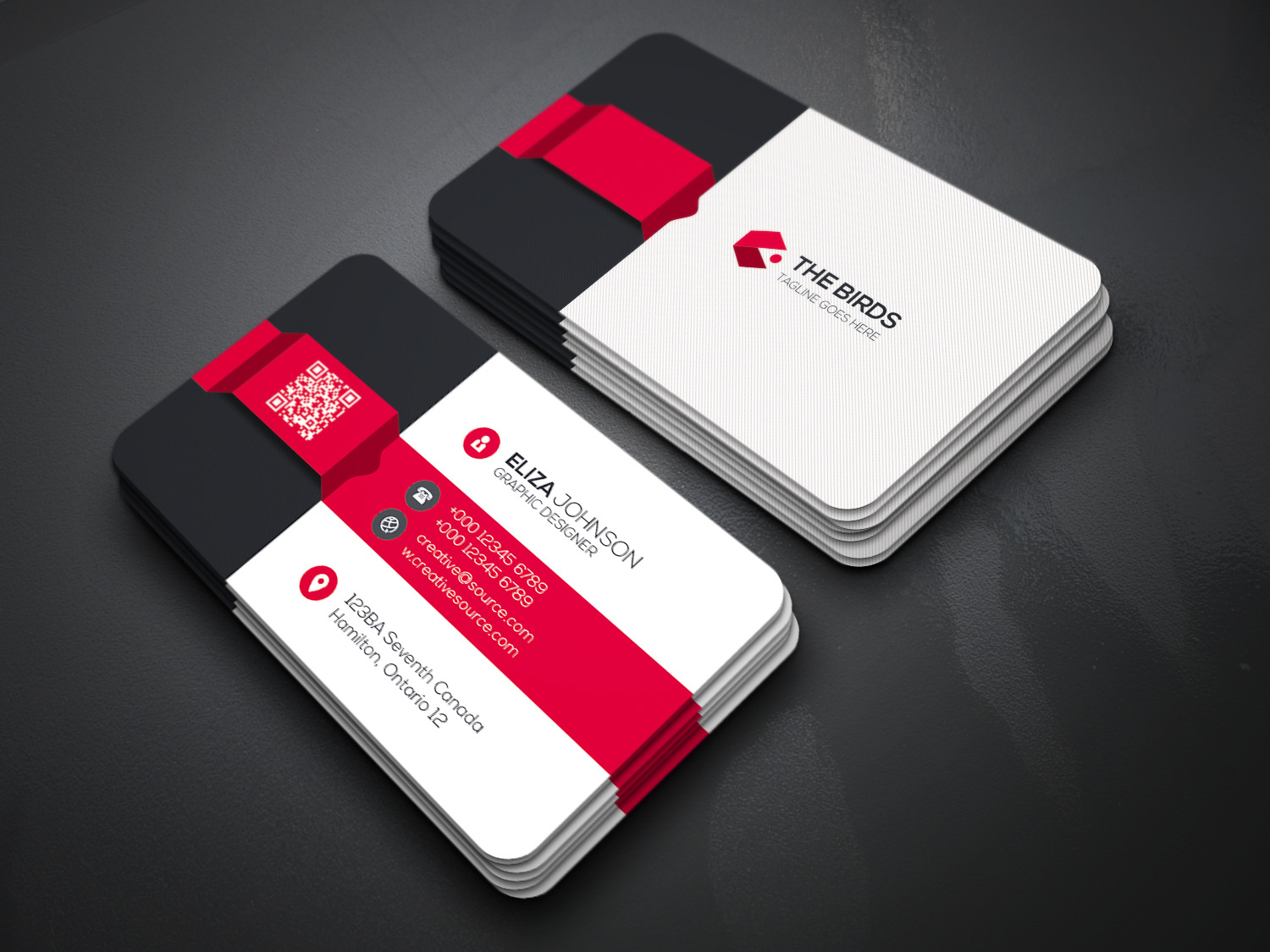 Business Card, a Business Card Template by Genereux Art