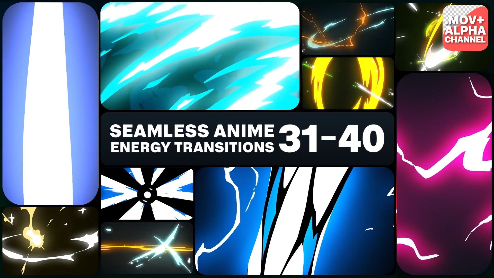 Anime Transitions | Motion Graphics