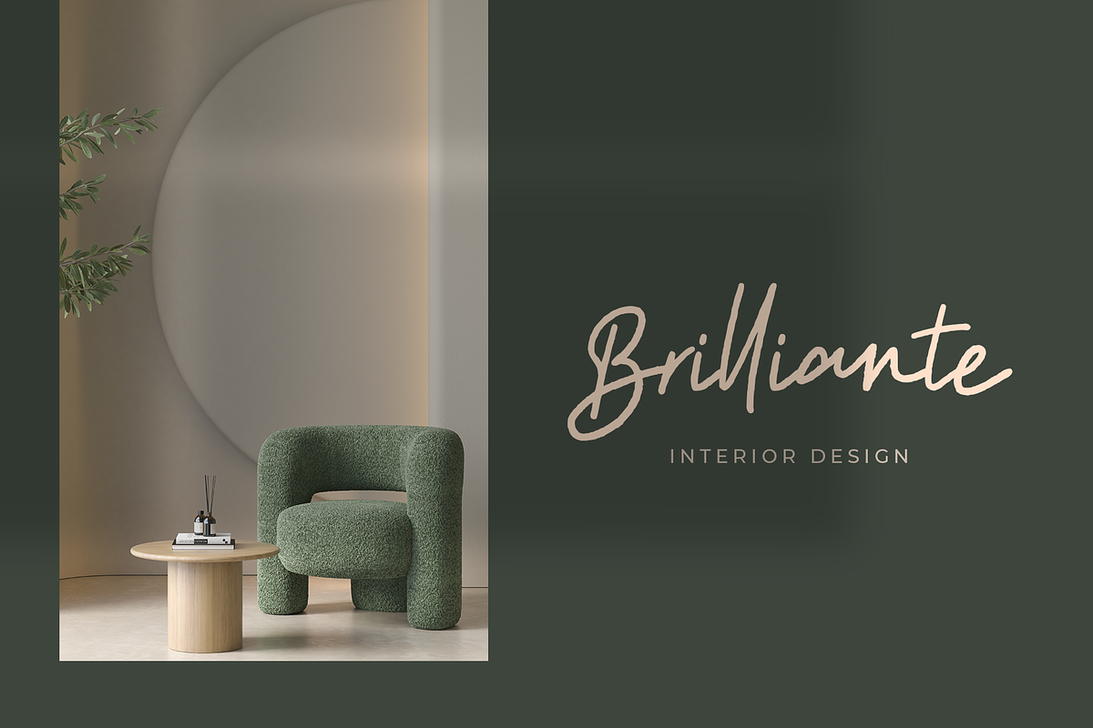 Monthine – A Modern Handwritten Scri, a Script Font by MJB Letters