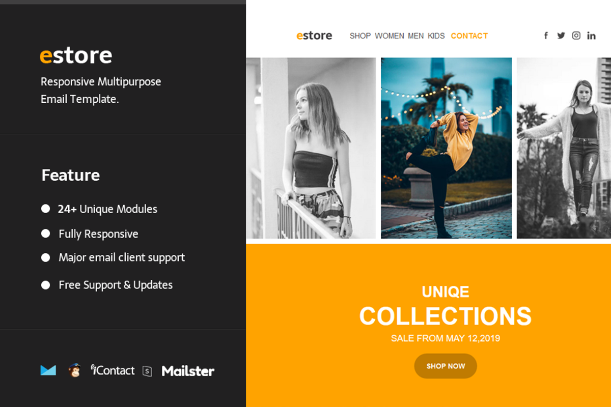 estore - Email Template, an Email Template by williamdavidoffmail
