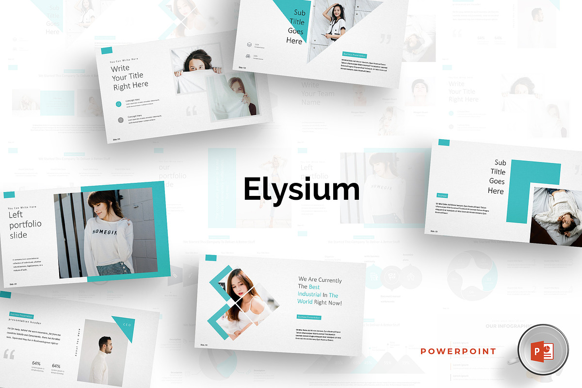 Elysium - Powerpoint Template, a Presentation Template by AQR Studio