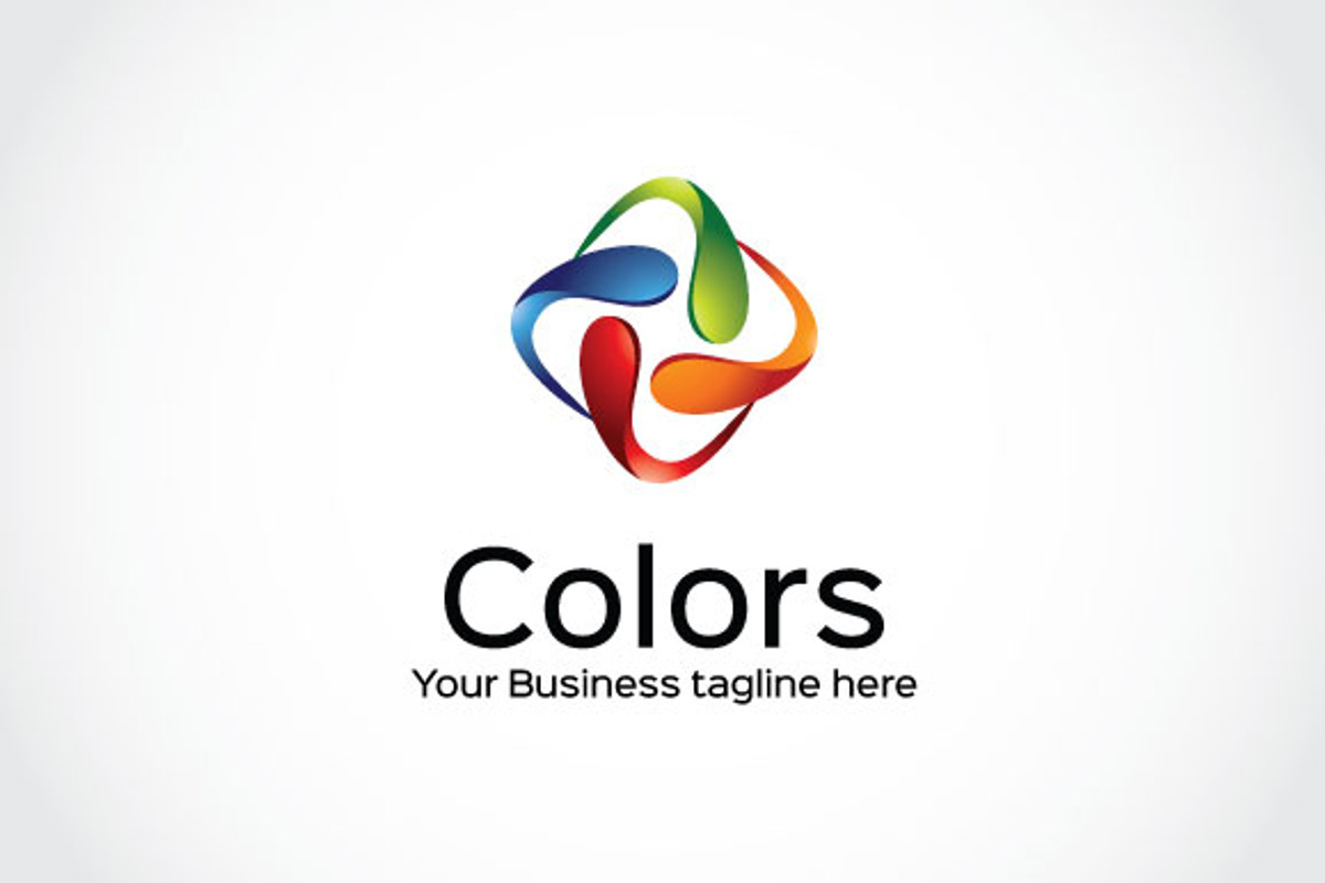 Colors Logo Template, a Branding & Logo Template by The Branding Fusion ...