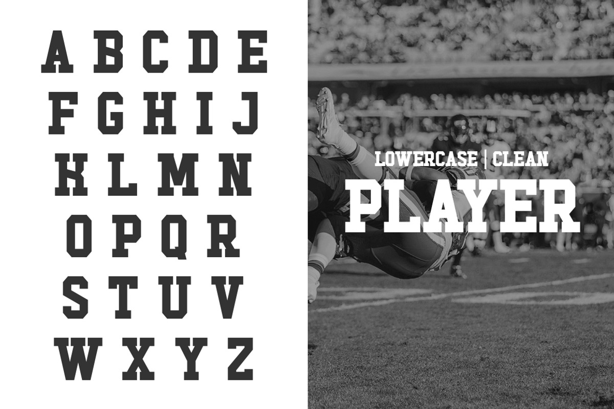 Touchdown Slab Font, a Slab Serif Font by Salt & Pepper Designs
