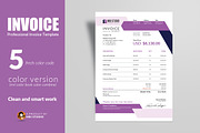 Creative Invoice Template, a Stationery Template by MRI STUDIO ...