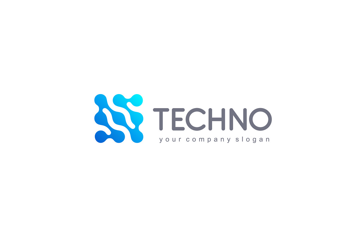 Techno Logo, a Branding & Logo Template by IKarGraphics