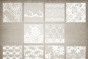 White Lace PNG Overlays, a Graphic by Digital Curio