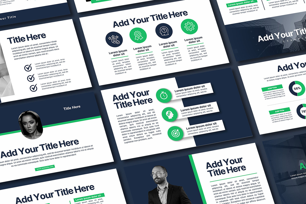 Modern Powerpoint Template 2023, a Presentation Template by SKY CREATION