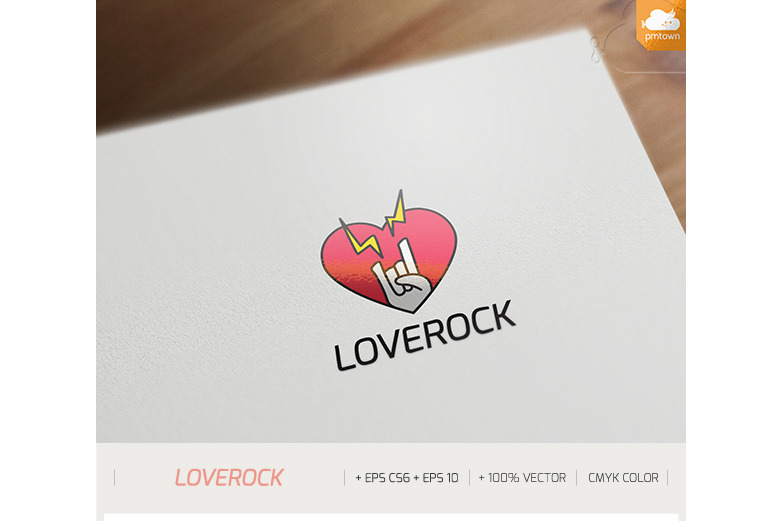 Love Rock | Branding & Logo Templates ~ Creative Market