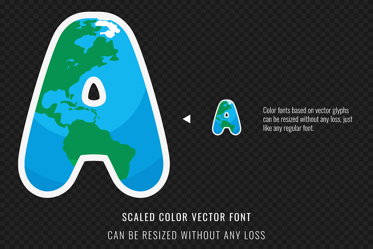 Earth Day Font, a Symbol Font by Font Craft Studio | Creative Market