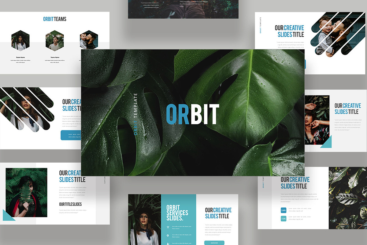 Orbit Keynote Template, a Presentation Template by casanovastudio