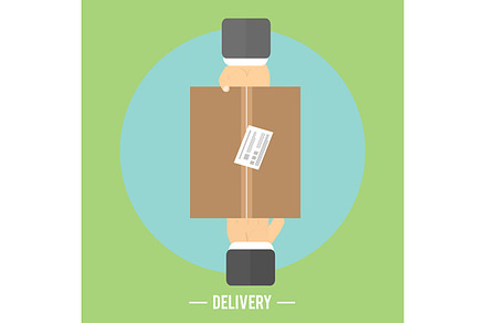 Concept of Delivery goods, a Graphic by robuart