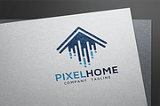 Pixel Home Real Estate Logo, a Branding & Logo Template by Design_Planet