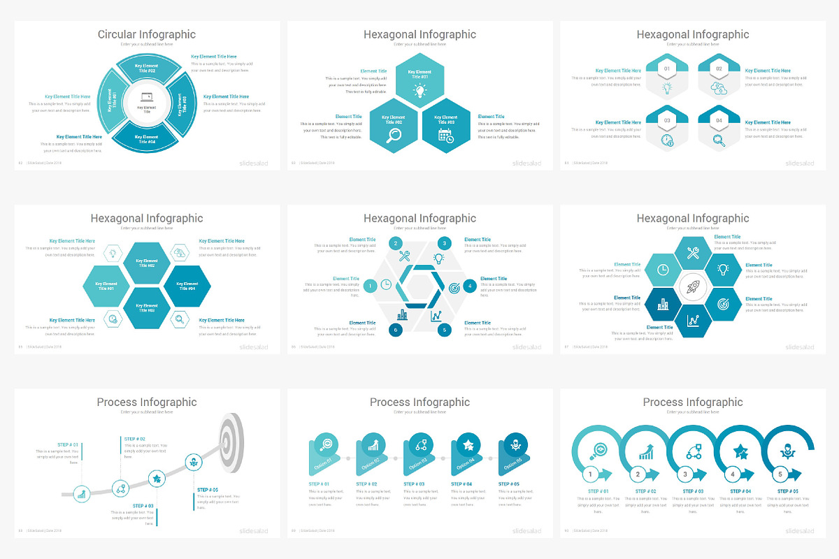 Simple & Modern PowerPoint Template, a Presentation Template by SlideSalad