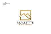 Square House - Real Estate Logo, a Branding & Logo Template by Bintank ...