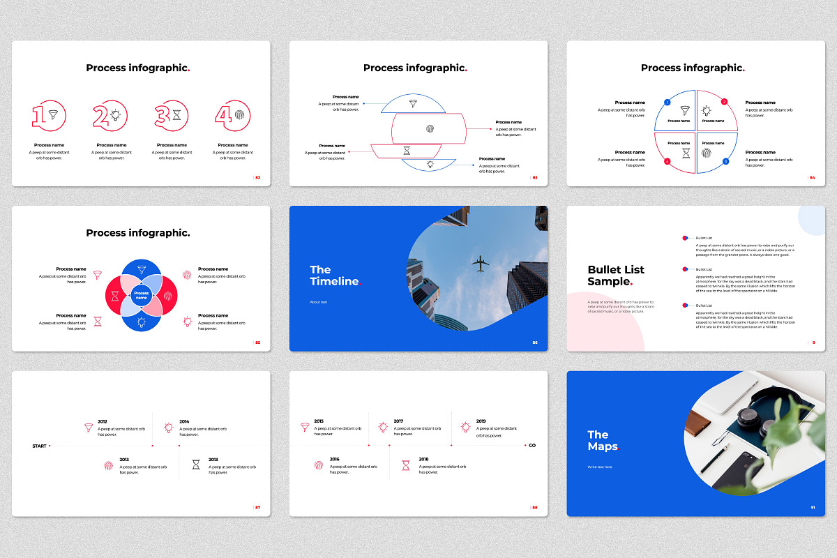 Rave Circle Powerpoint Template, a Presentation Template by TemplateZuu