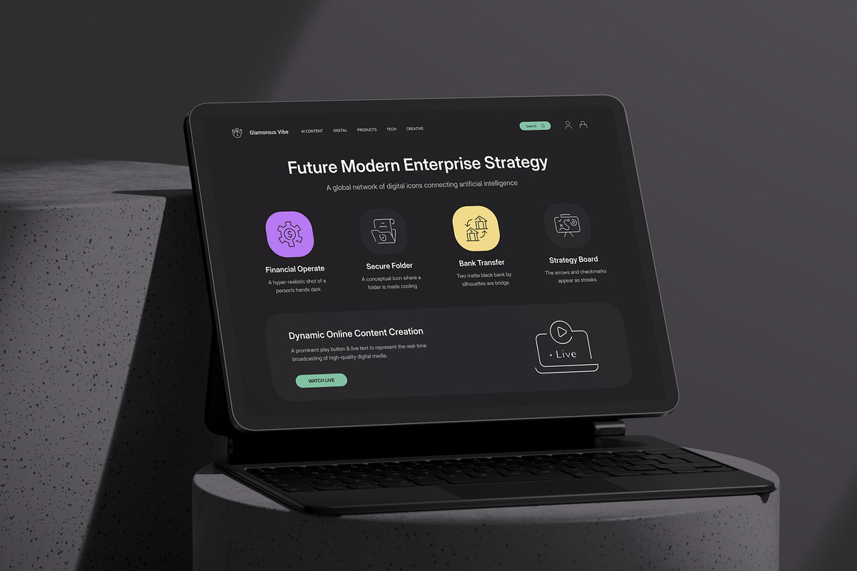 Digital Business Icons