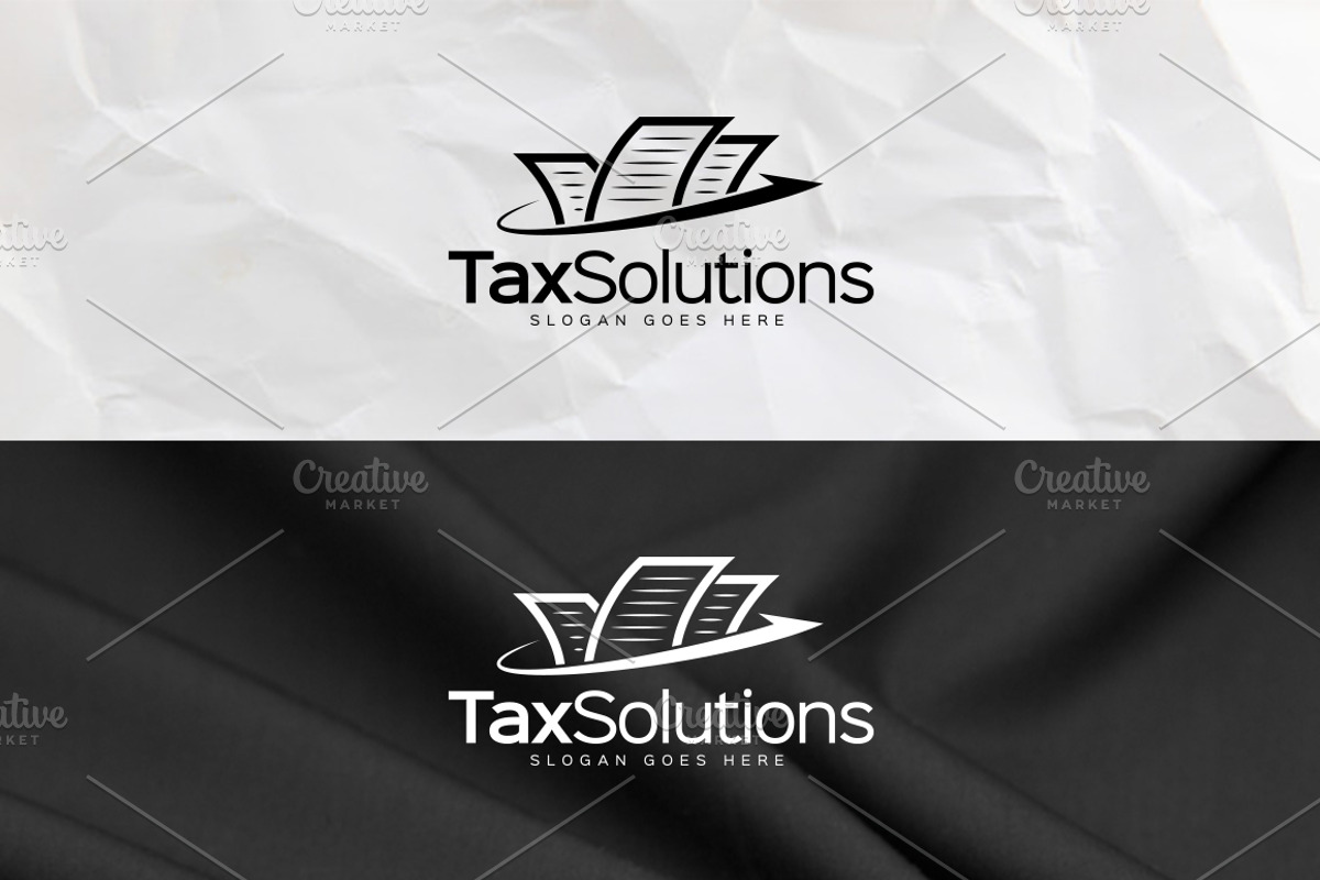 Tax Solutions Logo, a Branding & Logo Template by LogoLabs