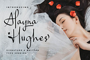 Alayna Hughes - Handwritten Font, a Handwritten Font by ...