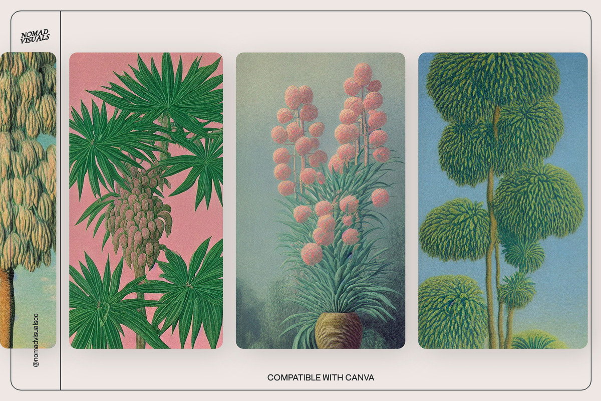 Botanical Surrealism, a Texture Graphic by Nomad Visuals