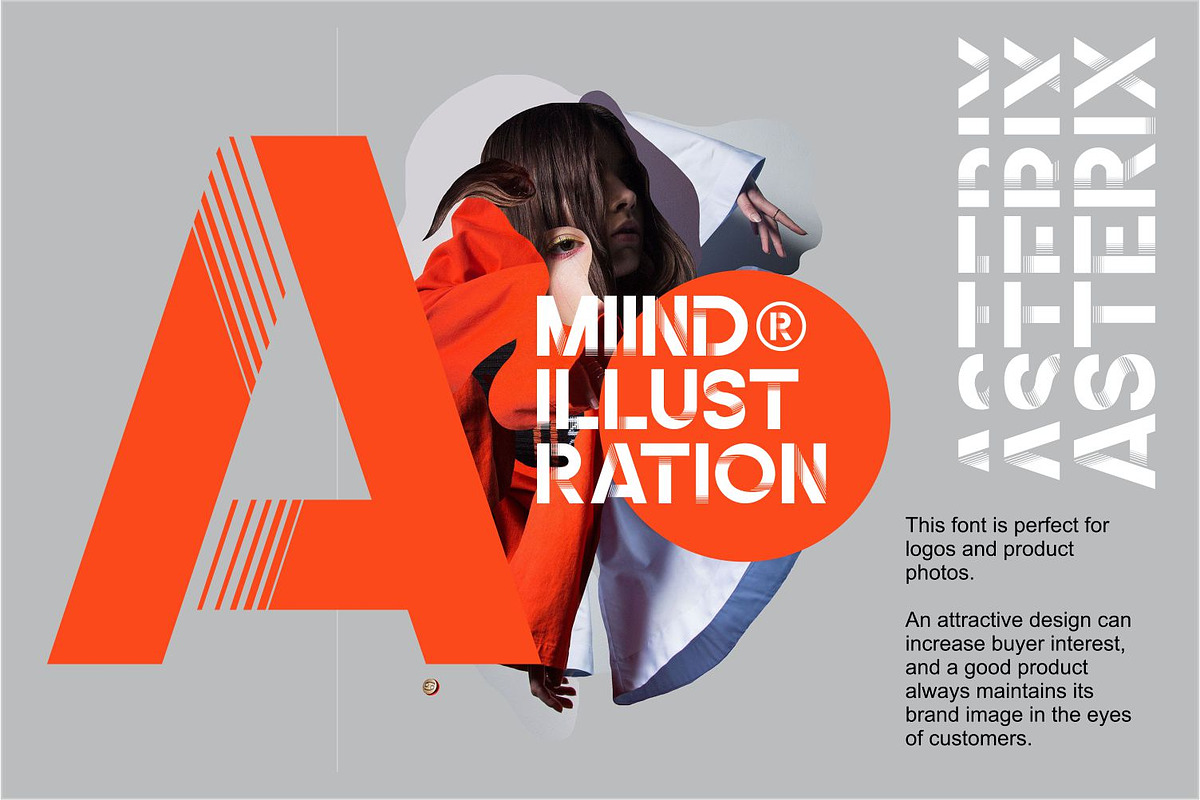 Asterix Font | Futuristic Bold Font, a Font by WhymoreArt