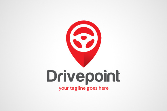 Drive Point Location Logo Template, a Branding & Logo Template by ...