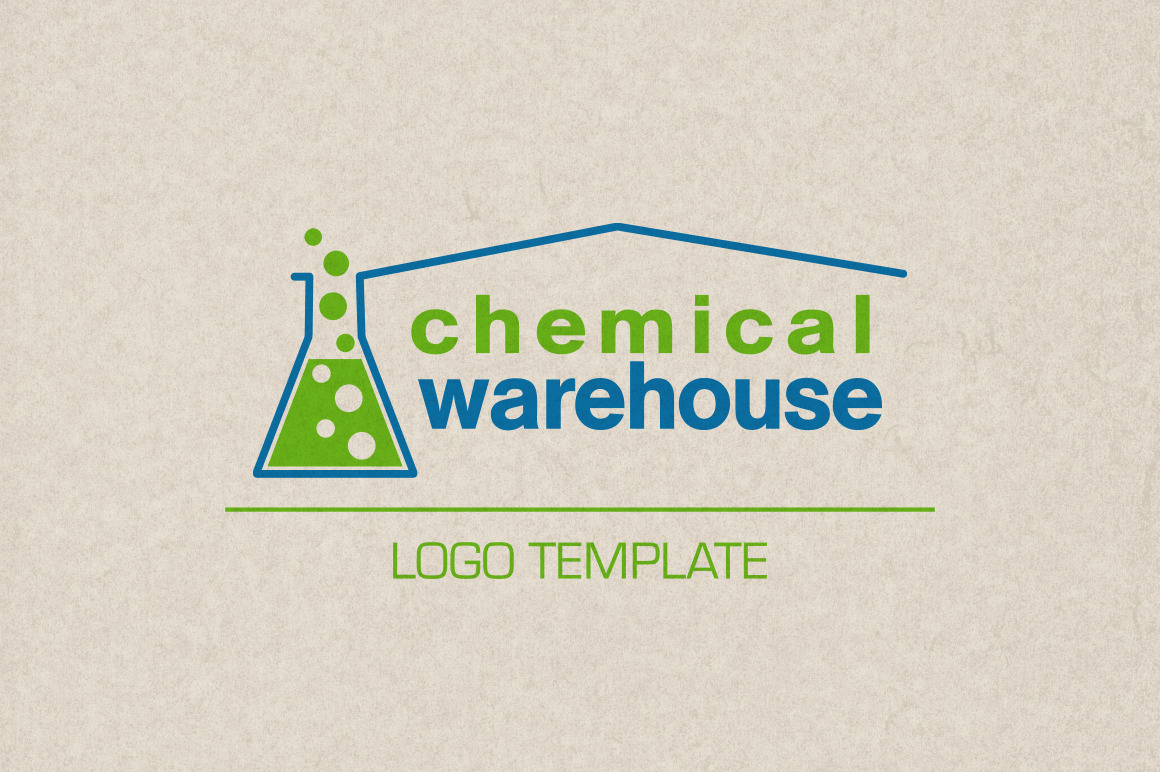 Chemical Warehouse Logo, a Branding & Logo Template by Digitalphaser