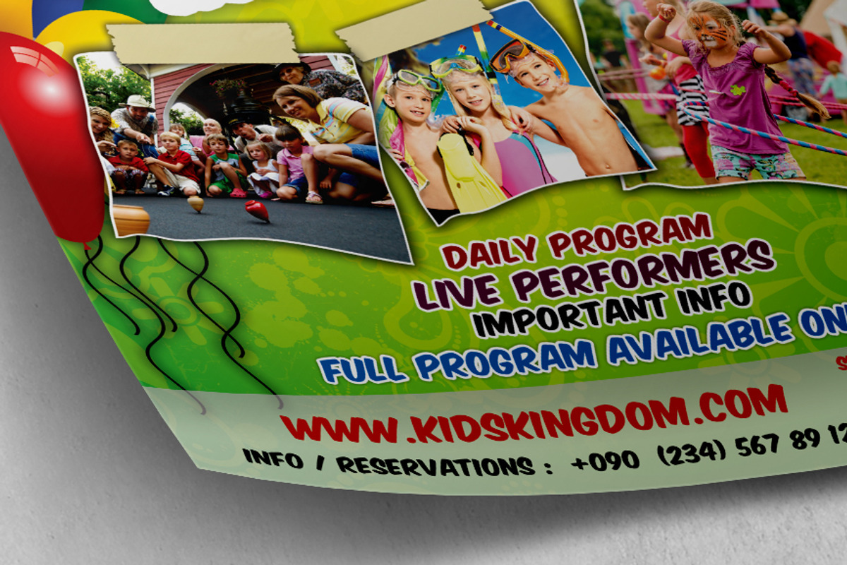 Kids Festival Flyers, a Flyer Template by fatihakdemir