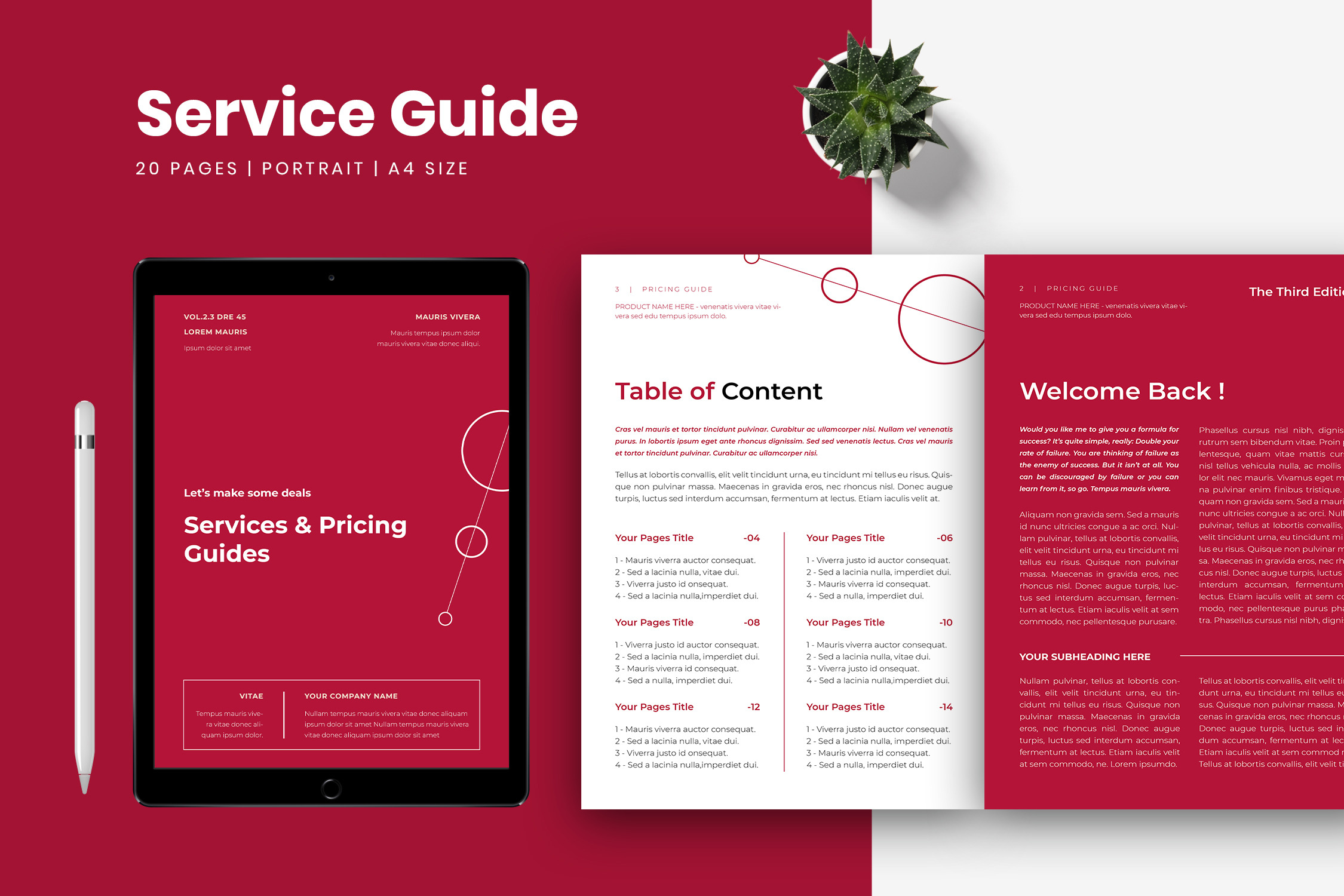 Product Manual, a Brochure Template by TMint Play
