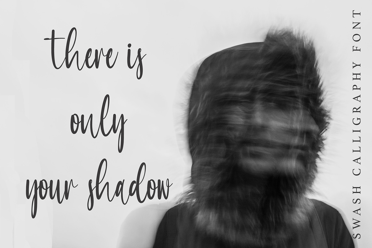 Acoustic - Swash Calligraphy Font, a Handwritten Font by Arendxstudio