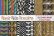 Snake Skin Seamless Pattern