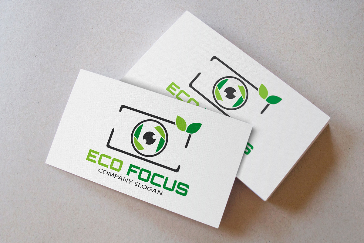 Eco Focus Logo, a Branding & Logo Template by Vectorwins Premium Shop