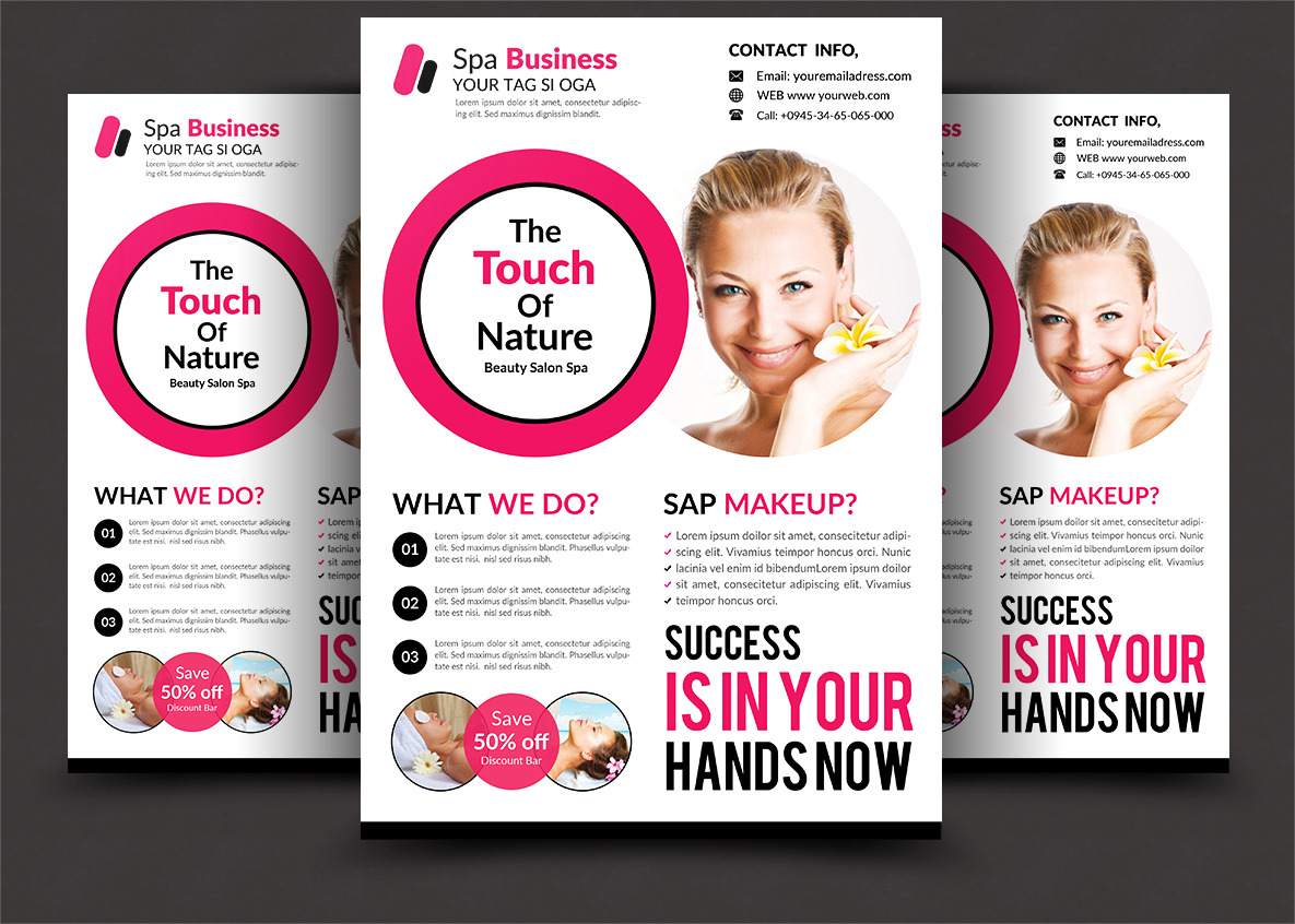 Spa Flyer, a Flyer Template by AfzaalGraphics