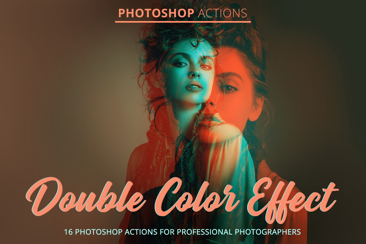 Double Color Effect Actions, an Action Add-On by FixThePhoto