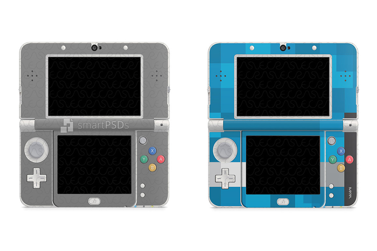 Nintendo 3DS 2015 Skin PSD Mockup, a Product Mockup by VecRas ...