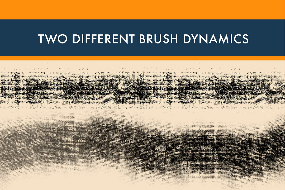 Rustic Fabric Texture Brush Set, a Brushes & More by Zsolt Kosa Art