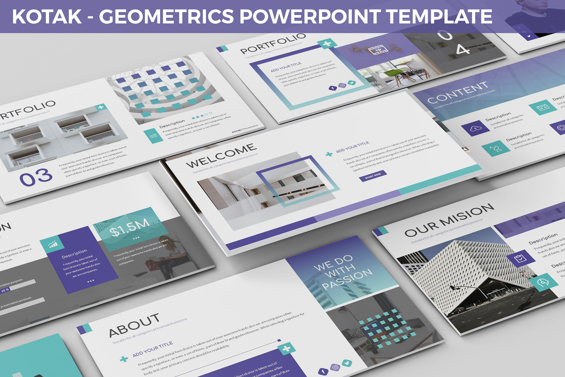 Kotak - Powerpoint Template, a Presentation Template by SlideFactory ...