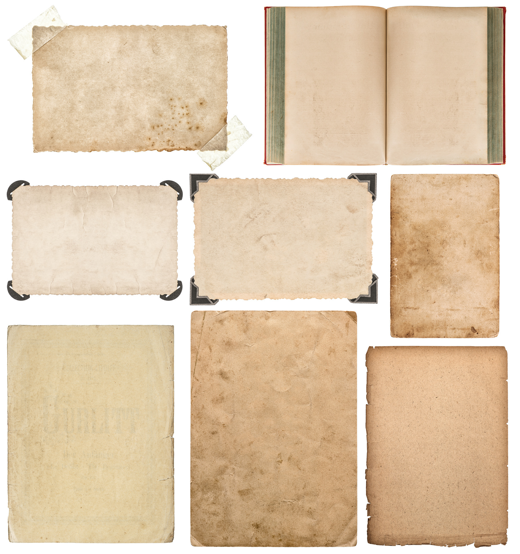 Paper sheet book photo frame, a Business Photo by LiliGraphie